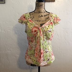 Judith Hart | Tops | Judith Hart Collection Floral Blouse Size | Poshmark